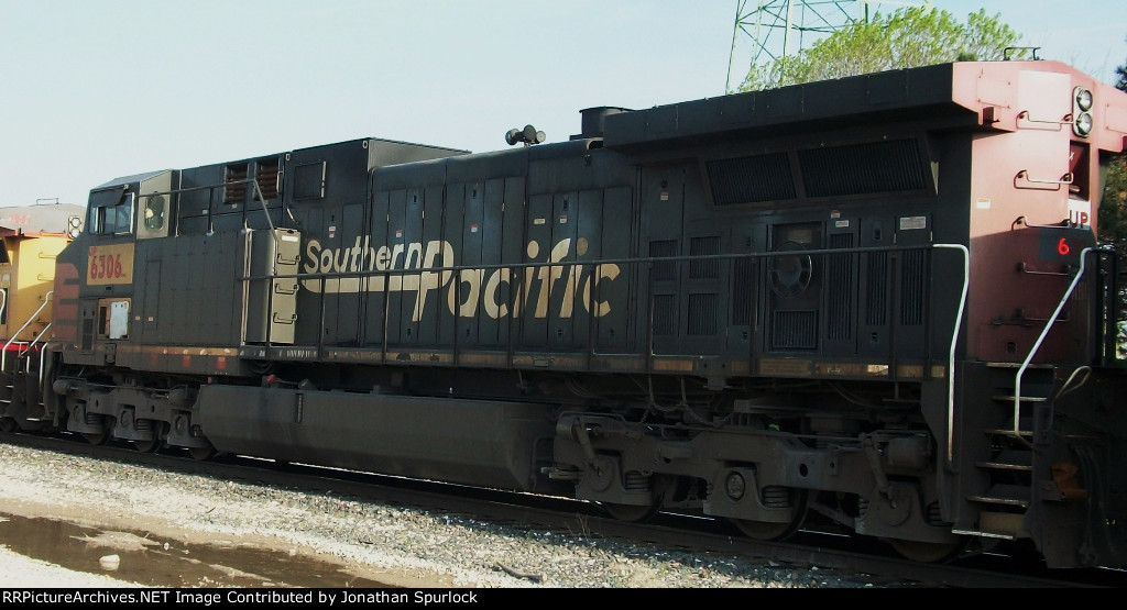 UP 6306, conductor's side, looking towards front